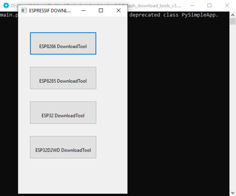Espressif esp8266 firmware download tool - zenplz